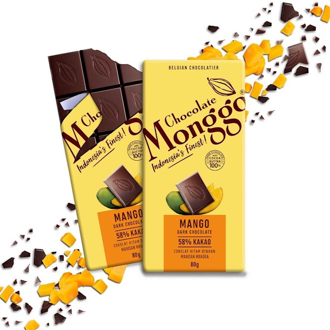 Kesshō Kessho China Hainan Mango Dark Chocolate - Best Gourmet Products ...