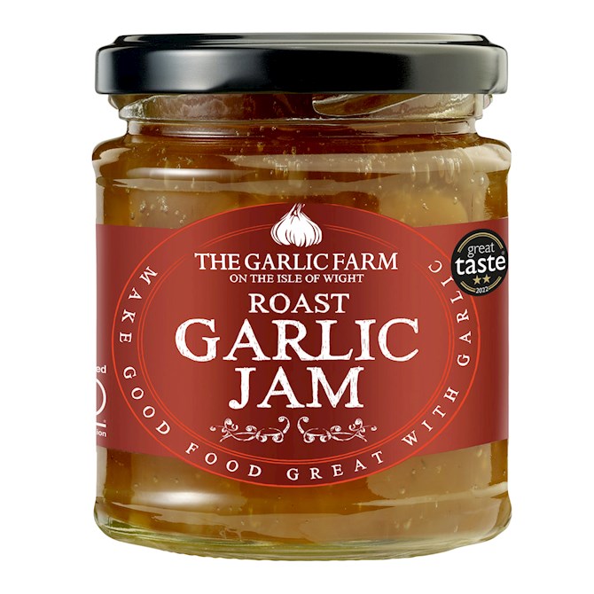 The Garlic Farm Roast Garlic Jam - Best Gourmet Products | TasteAtlas