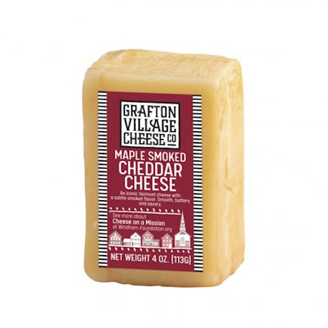 Grafton Village Cheese Maple Smoked Cheddar - Best Gourmet Products ...