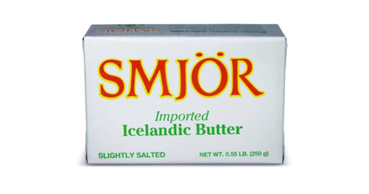 Mjolkursamsalan Smjör Pure Icelandic Butter - Best Gourmet Products ...