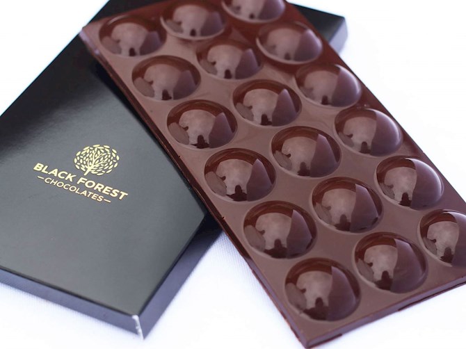 Black Forest Chocolates Dark Chocolate and Caramelised Hazelnut Bar ...