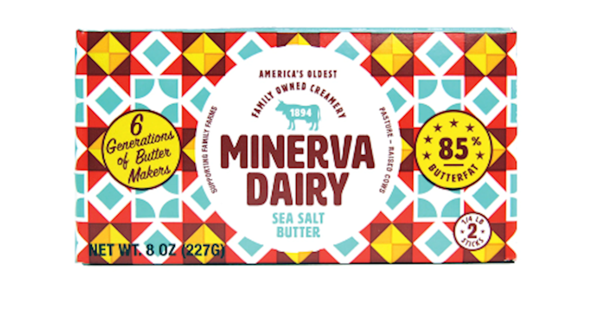 Minerva Dairy Sea Salt Butter - Best Gourmet Products | TasteAtlas