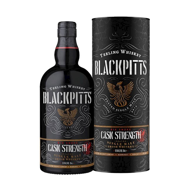 Teeling Whiskey Company Blackpitts Peated Cask Strength Single Malt ...