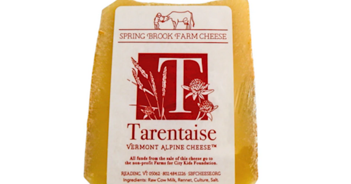 Spring Brook Farm Cheese Tarentaise - Best Gourmet Products | TasteAtlas