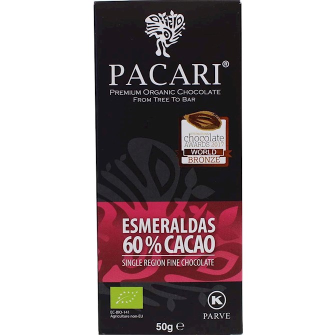Productos Sks Farms Pacari Esmeraldas 60% - Best Gourmet Products ...