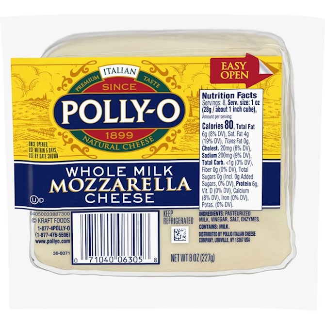 Kraft/Pollio Italian Cheese Co Fresh Mozzarella - Best Gourmet Products ...