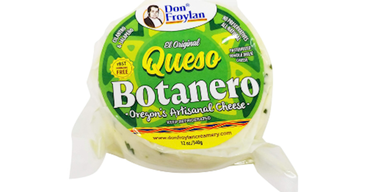 Don Froylan Creamery Don Froylan Queso Botanero Cilantro & Jalapeno - Best Gourmet Products ...