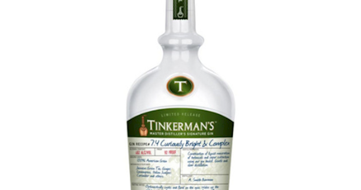 Sazerac Company Tinkerman's Gin Curiously Bright & Complex - Best ...