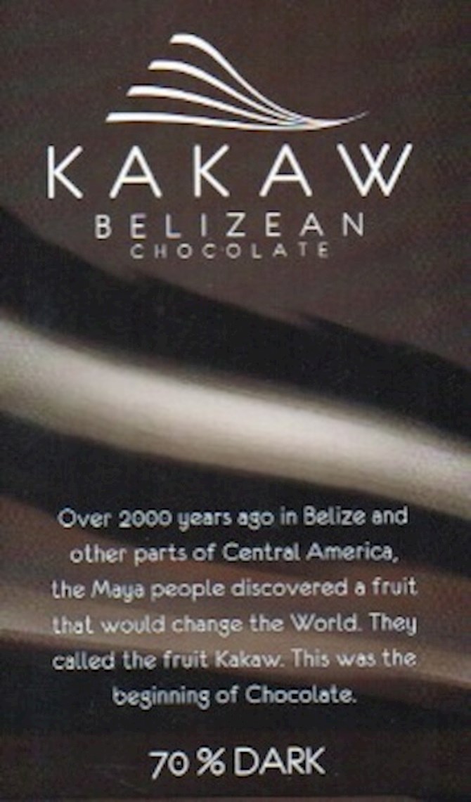 Belize Chocolate Company Kakaw Dark 70 - Best Gourmet Products | TasteAtlas