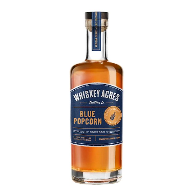 Whiskey Acres Blue Popcorn Bourbon - Best Gourmet Products | TasteAtlas
