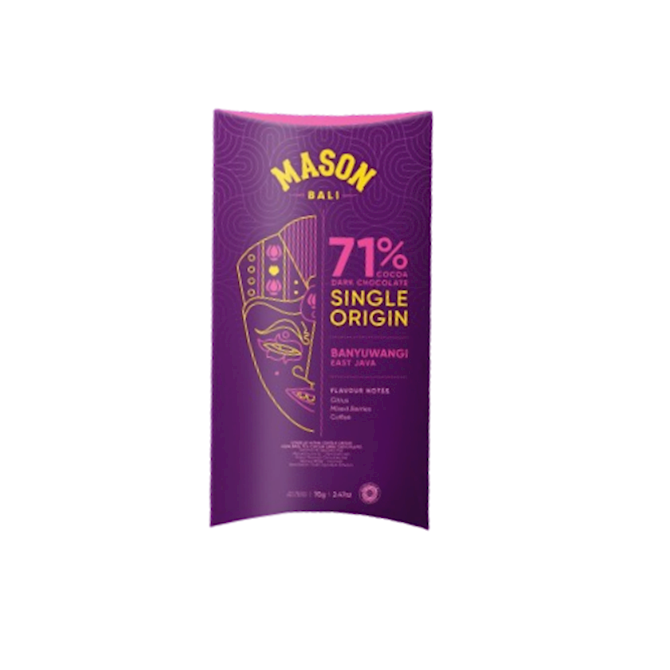 Mason Chocolates 71% Single Origin Banyuwangi - Best Gourmet Products ...