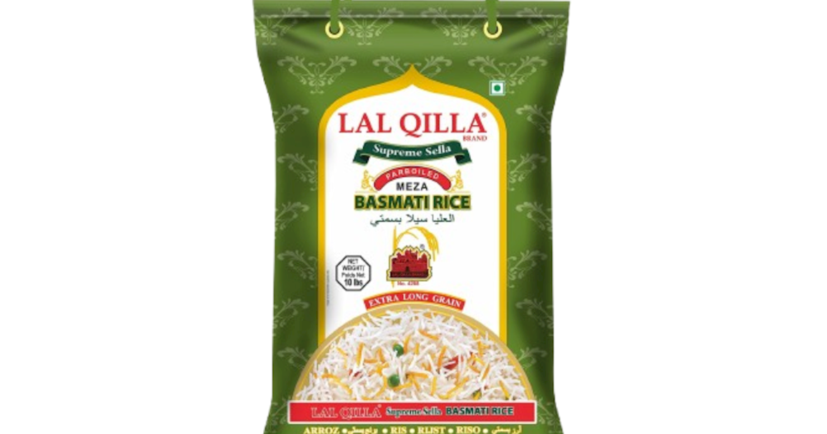 Lal Qilla Rice Lal Qilla Supreme Sella Basmati Rice - Best Gourmet ...
