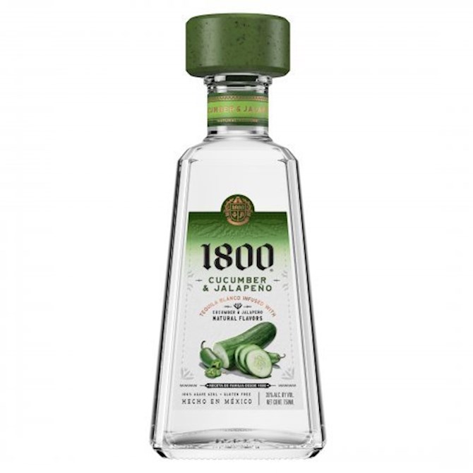 Proximo Spirits 1800 Cucumber & Jalapeño Tequila - Best Gourmet ...