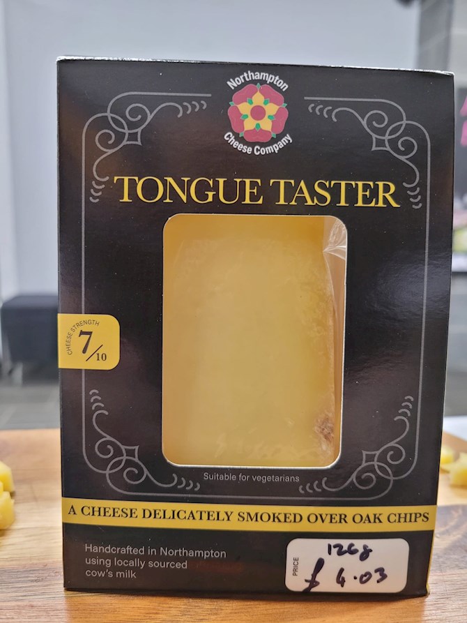 Northampton Cheese Company Tongue Taster /cold Smoked Naturally with ...