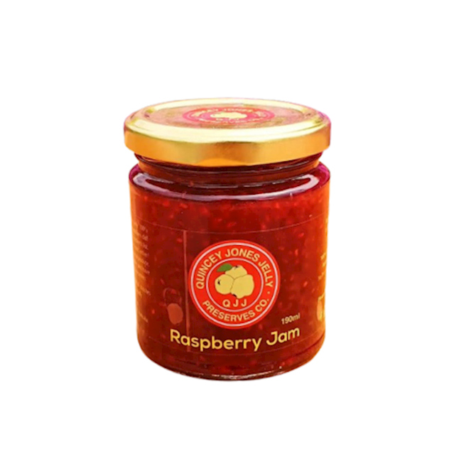Quincey Jones Jelly Preserves Raspberry Jam - Best Gourmet Products ...