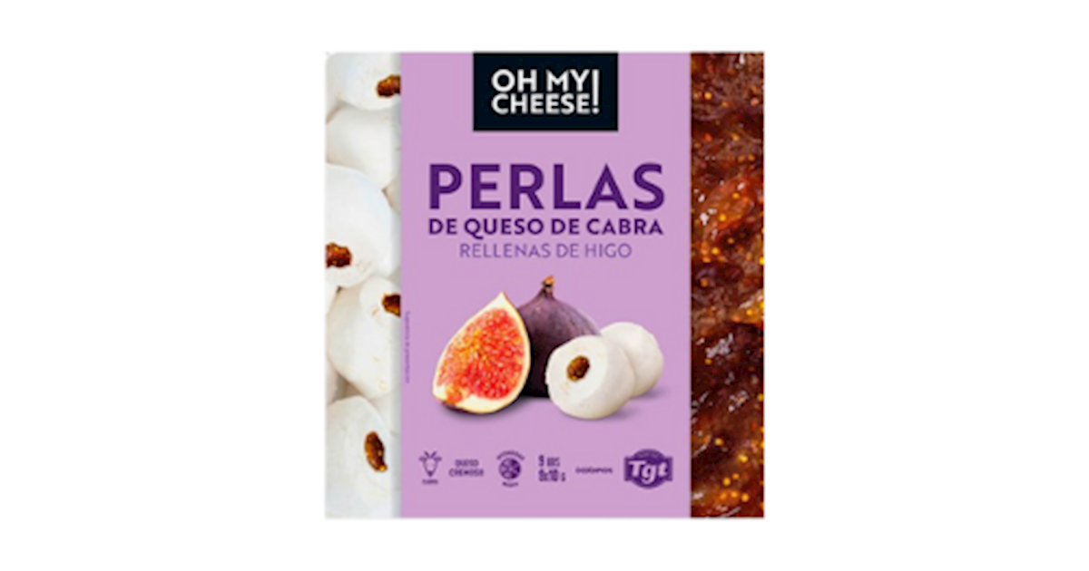 Lacteas Cobreros Cobreros Goat Cheese Pearls Filled with Fig Jam - Best ...