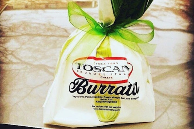 Toscana Cheese Company Fresh Burrata - Best Gourmet Products | TasteAtlas