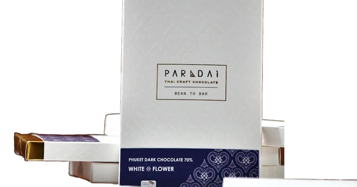 Paradai Phuket Dark 70% White Flowers - Best Gourmet Products | TasteAtlas
