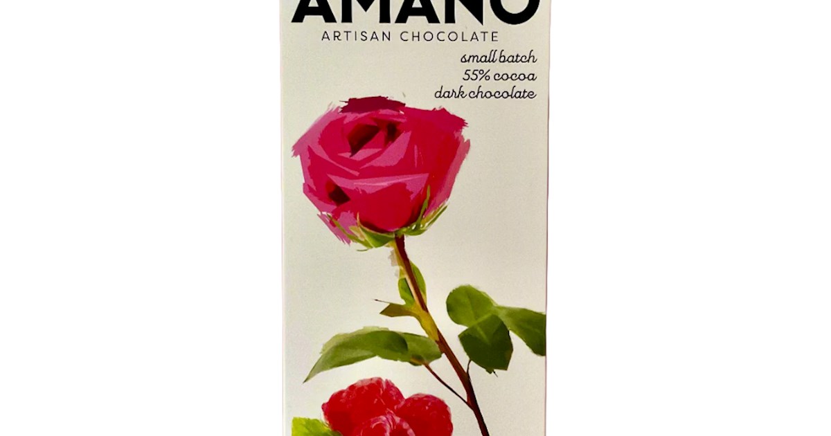 Amano Chocolate Raspberry Rose - Best Gourmet Products | TasteAtlas