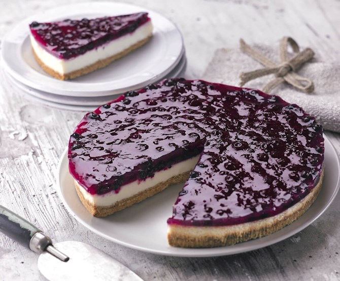 Madeleine Moore Blackcurrant Cheesecake - Best Gourmet Products ...