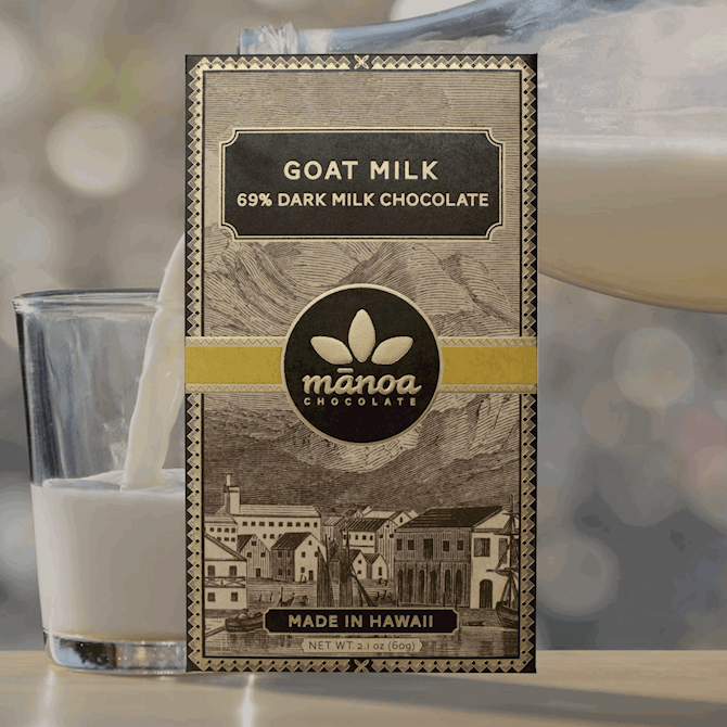 Mānoa Chocolate Goat Milk Chocolate - Best Gourmet Products | TasteAtlas