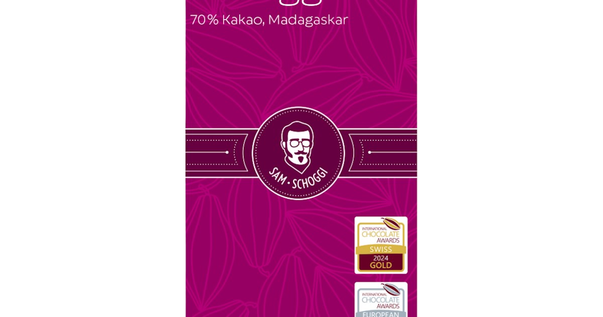 Sam Schoggi Dunkli Schoggi 70% Madagaskar - Best Gourmet Products ...