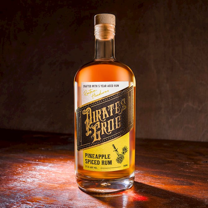 Pirate's Grog Rum Pirate's Grog Pineapple Spiced Rum - Best Gourmet ...
