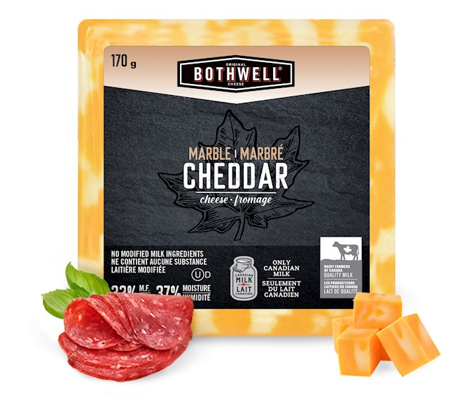 Bothwell Cheese Inc. Marble Cheddar - Best Gourmet Products | TasteAtlas