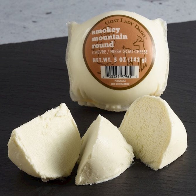 Goat Lady Dairy Smokey Mountain Round - Best Gourmet Products | TasteAtlas