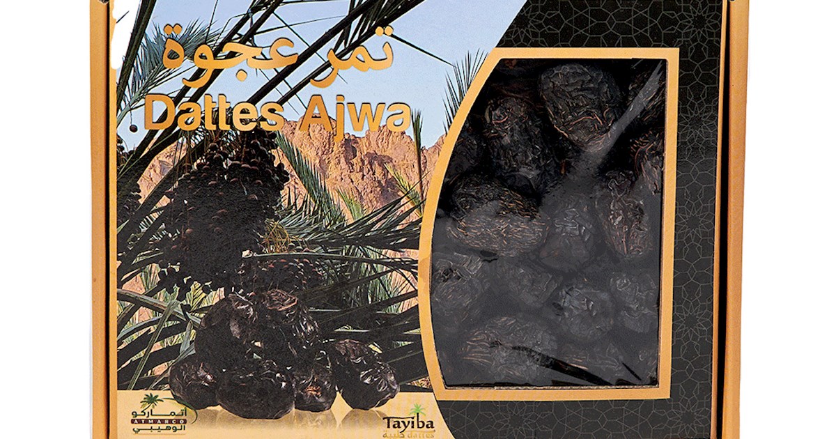 Tayiba Dattes Ajwa Al Madinah Tamr - Best Gourmet Products | TasteAtlas