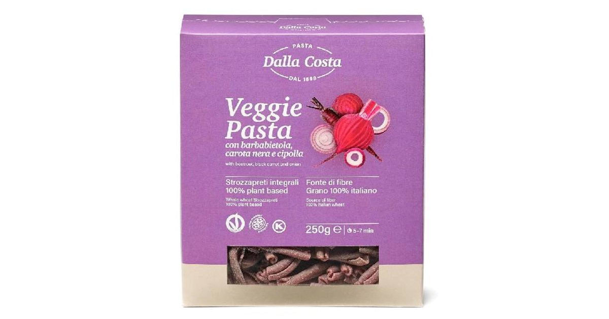 Pasta Dalla Costa Veggie Pasta – Strozzapreti Integrali con ...
