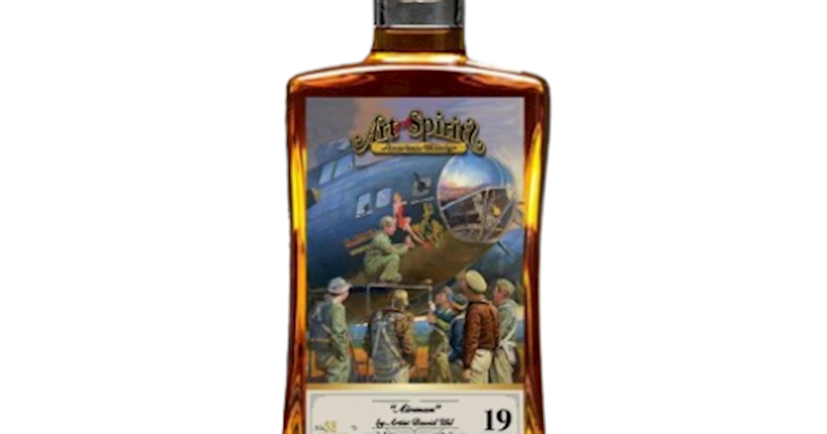 Art of the Spirits Cask Strength “Airmen” Straight Bourbon Whiskey ...