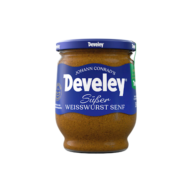 Develey Süßer Weißwurst Senf - Best Gourmet Products | TasteAtlas