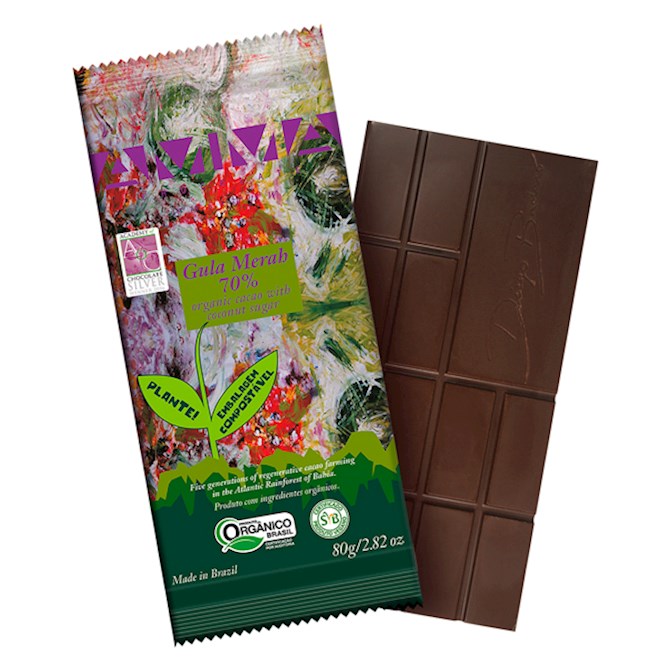 Amma Chocolate Orgânico Gula Merah 70% - Best Gourmet Products | TasteAtlas