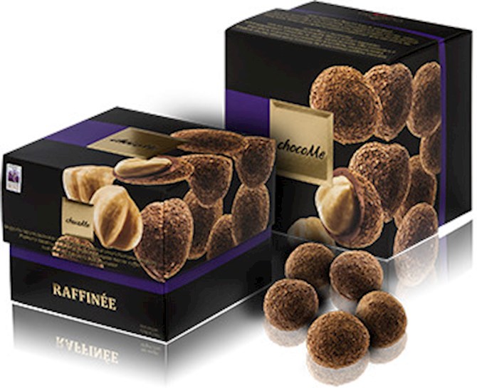 Chocome Raffinée Piemonte Hazelnut Covered in Ethiopian Harrar Coffee ...