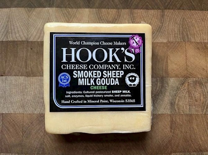 Hook's Cheese Smoked Sheep Milk Gouda - Best Gourmet Products | TasteAtlas