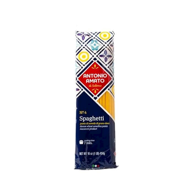 Pasta Antonio Amato Spaghetti No. 4 - Best Gourmet Products | TasteAtlas