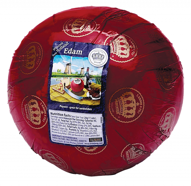 Old Europe Cheese 4 Lb Edam Ball - Best Gourmet Products | TasteAtlas