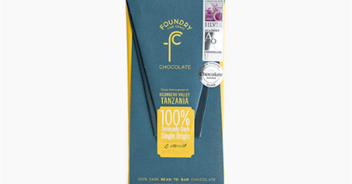 Foundry Chocolate Kilombero Valley, Tanzania 100% - Best Gourmet ...