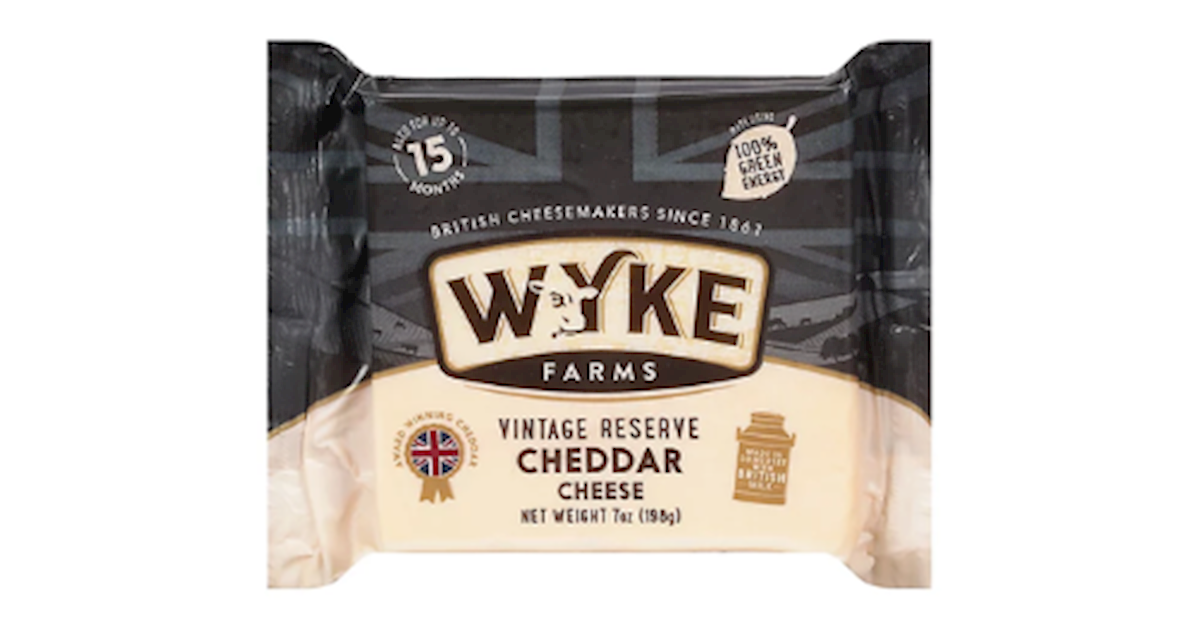 Wyke Farms Reserve Vintage Cheddar - Best Gourmet Products | TasteAtlas