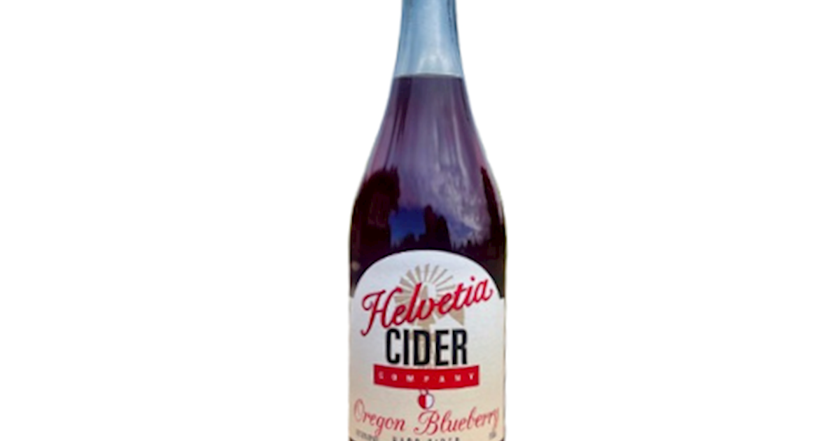 Helvetia Cider Oregon Blueberry - Best Gourmet Products | TasteAtlas