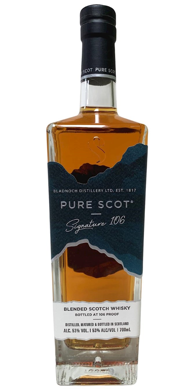 Bladnoch Distillery Pure Scot Signature 106 Blended Scotch Whisky ...