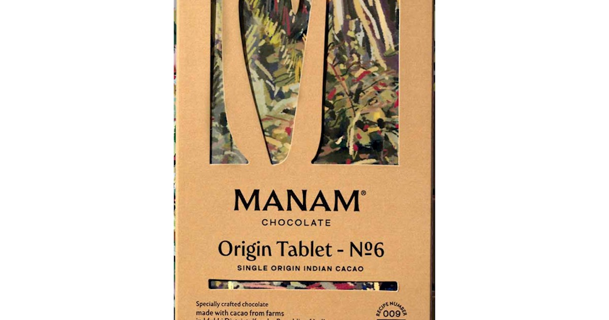 Manam Chocolate 66% Dark Chocolate, Single Origin, Idukki, Kerala ...