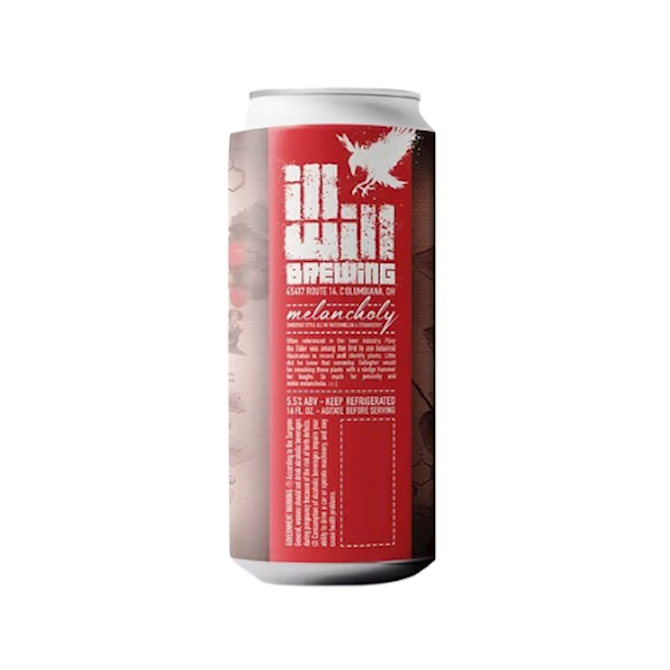 Ill Will Brewing Melancholy - Best Gourmet Products | TasteAtlas
