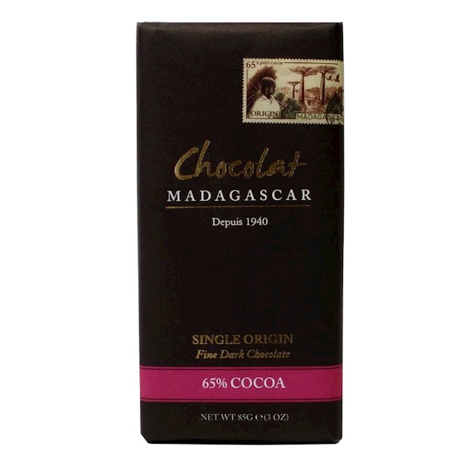 Chocolat Madagascar Fine Dark Chocolate Dark 65% Cocoa - Best Gourmet ...