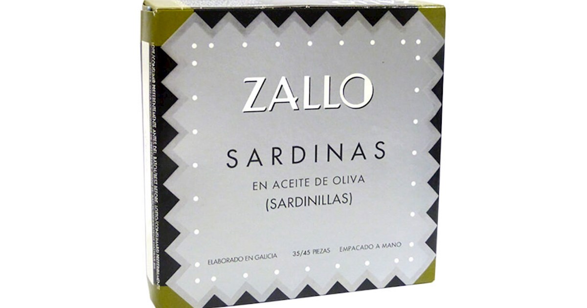Conservas Zallo Sardinillas en Aceite de Oliva - Best Gourmet Products ...