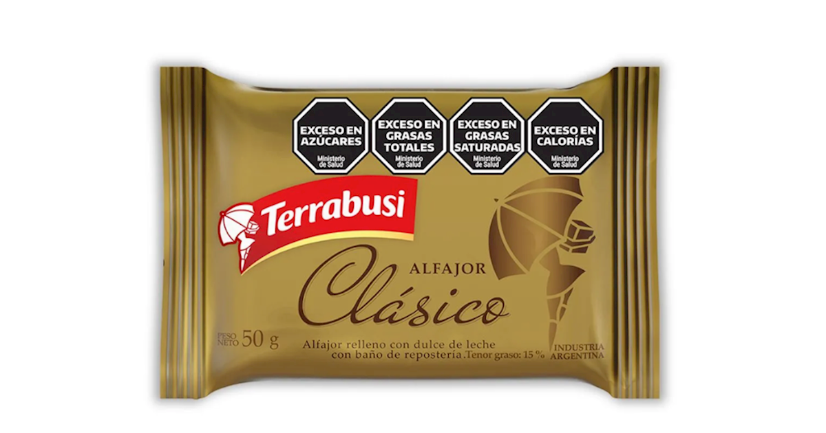 Terrabusi Alfajor Terrabusi Chocolate Clásico - Best Gourmet Products ...