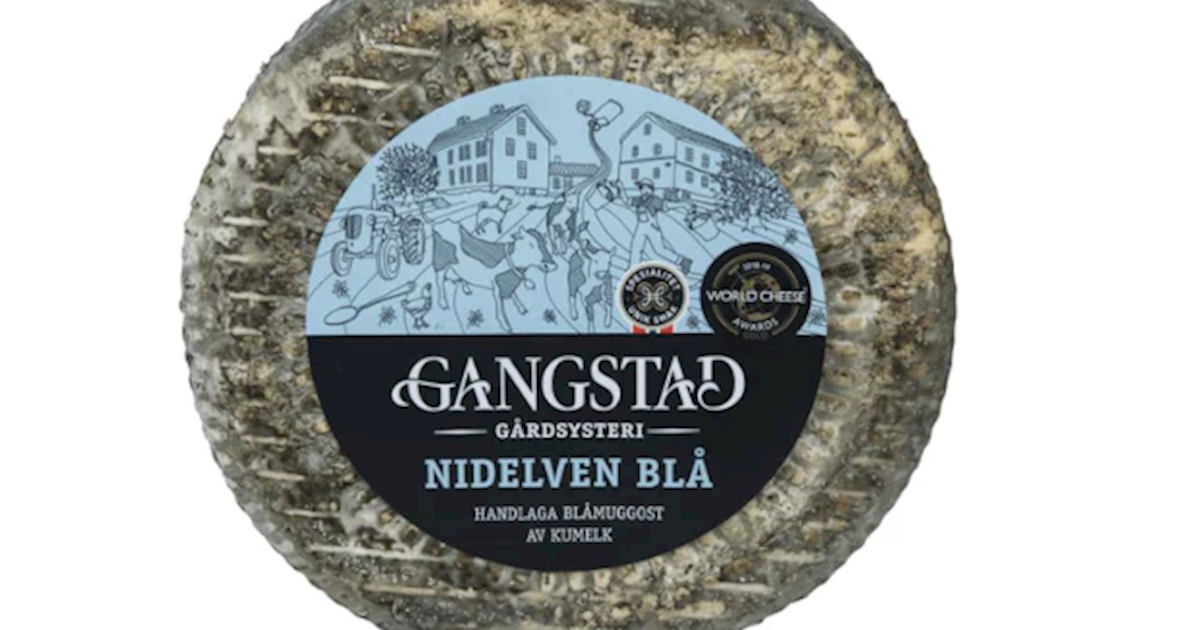 Gangstad Gårdsysteri Nidelven Blå - Best Gourmet Products | TasteAtlas