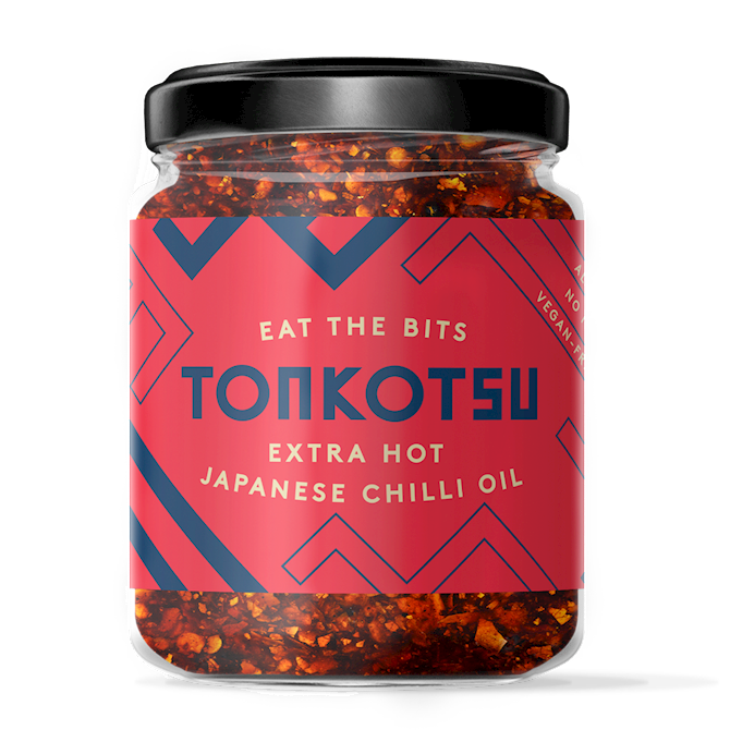Tonkotsu Ltd Tonkotsu Eat the Bits Extra Hot Japanese Chilli Oil - Best ...