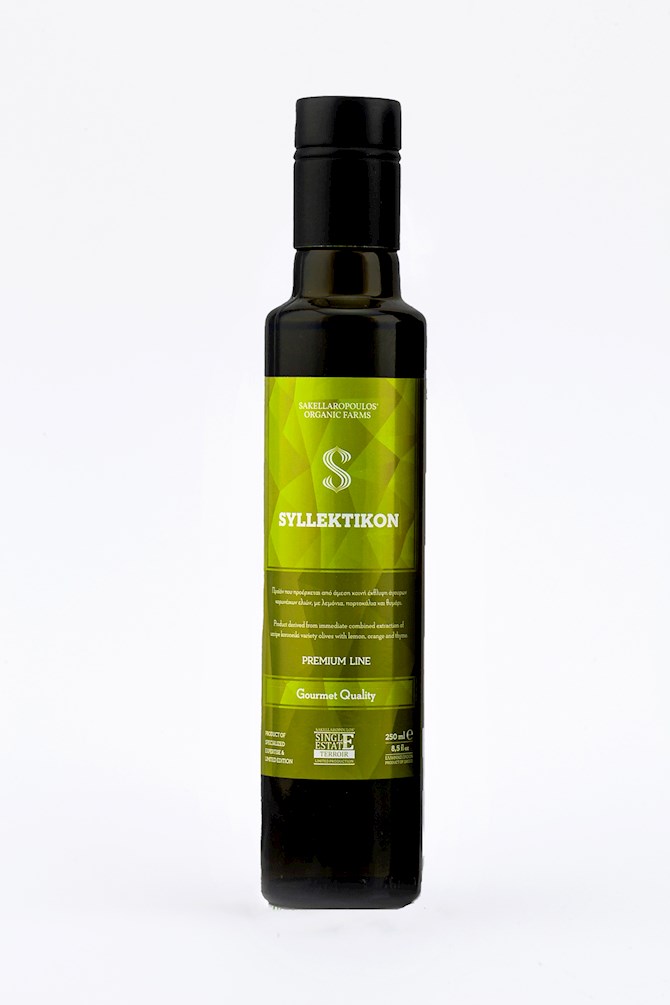 Sakellaropoulos Organic Farms Syllektikon Gourmet EVOO - Flavored EVOO ...